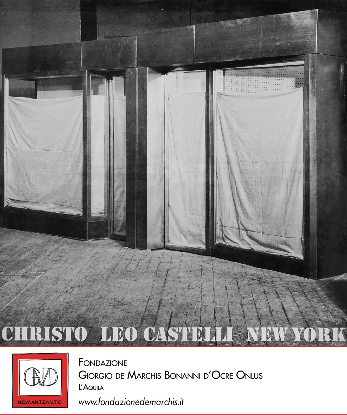 Christo - Leo Castelli - New York | Fondazione Giorgio de Marchis ...